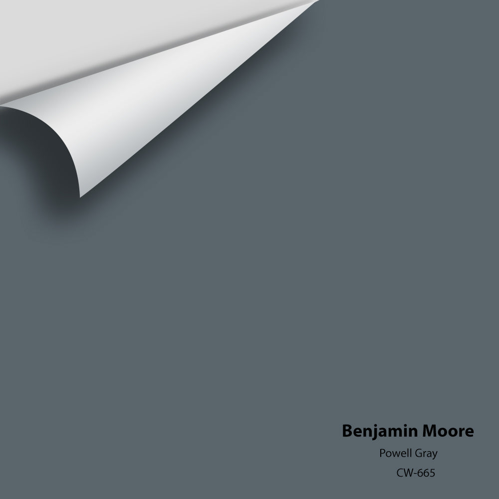 Benjamin Moore - Powell Gray CW-665 Colour Sample – Centerpoint Paint ...