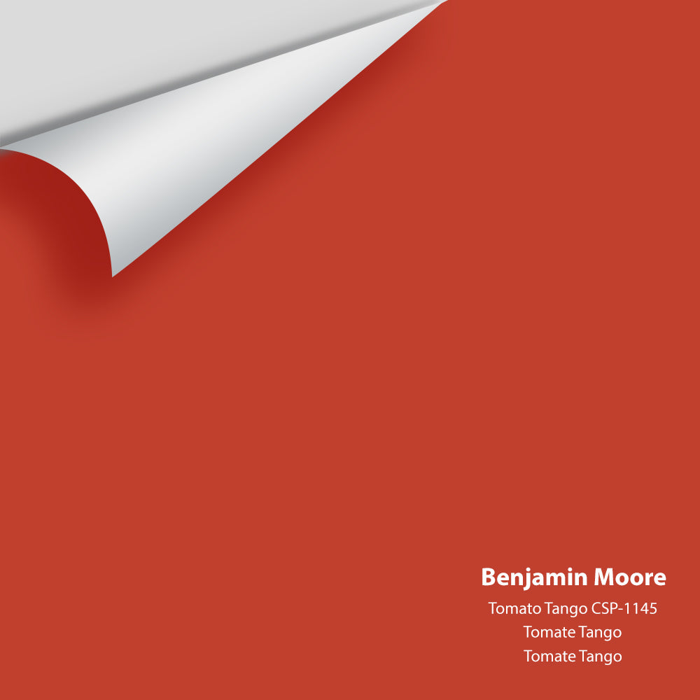 Benjamin Moore - Tomato Tango CSP-1145 Colour Sample – Centerpoint ...